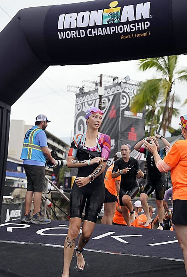 Kolinac completes first World Ironman champs - Broken Hill Times